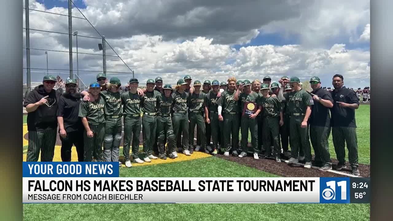 Falcon HS baseball team makes state tournament, special message from ...