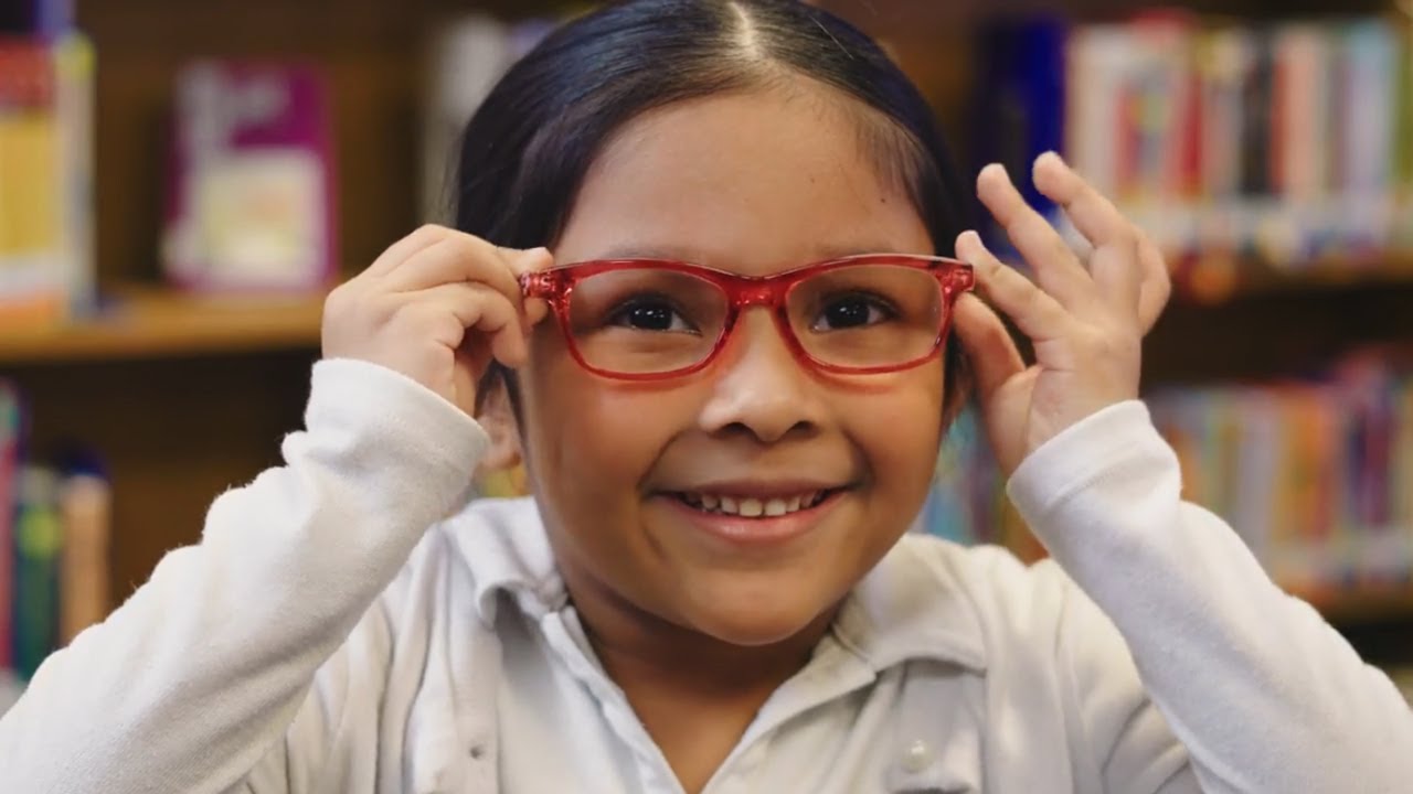 Kids Vision for Life Helps Ft. Worth Students See Clearly - YouTube