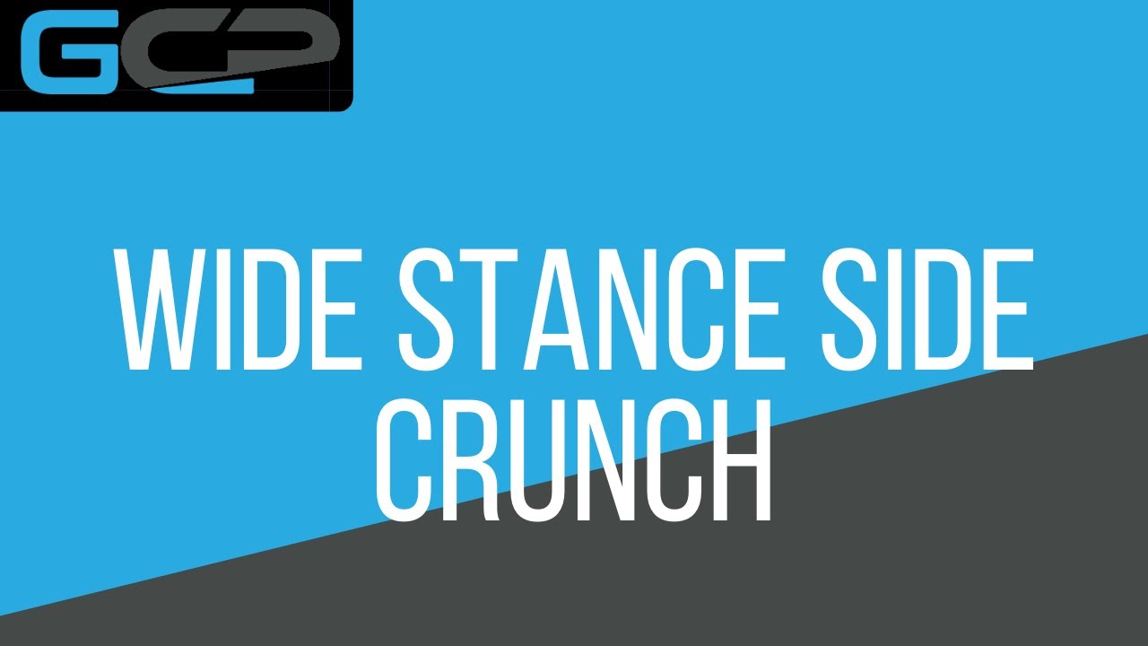 Wide Stance Side Crunch - YouTube