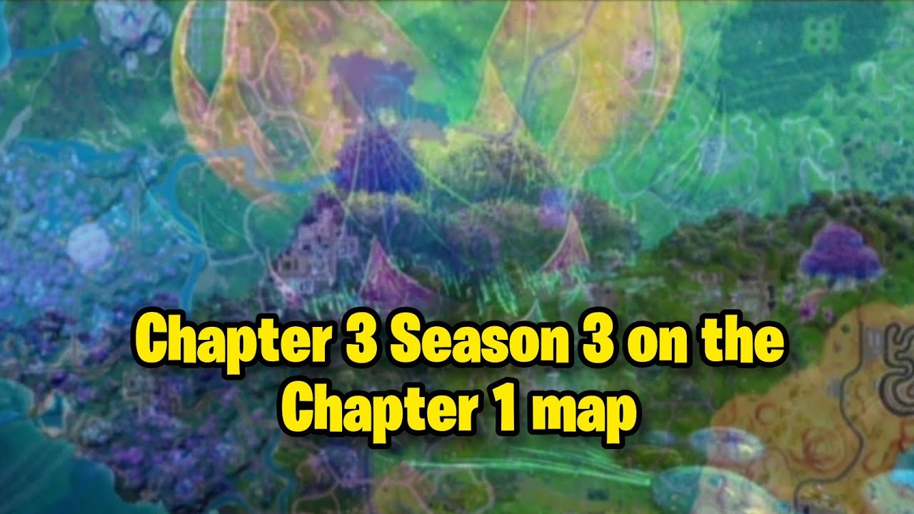 Chapter 3 Season 3 on the Chapter 1 map. (Idea by @Channel_Discontinued ...