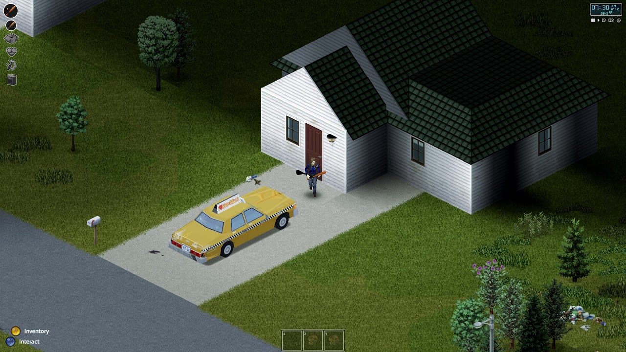 Project Zomboid Beta Playing Solo Gameplay Ep: 2 Day 2 The Magenta ...