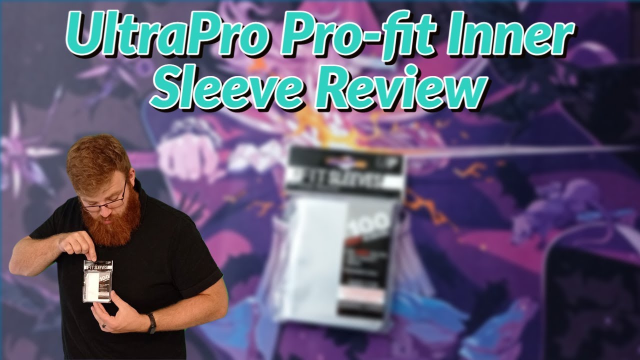 The Best Sleeves Series | Ultra Pro: Pro-fit Sleeves Review - YouTube