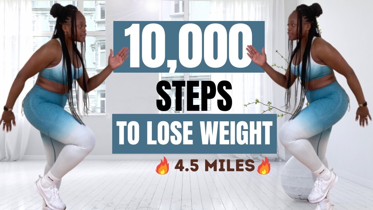 10000 STEPS FAST PACE WALKING WORKOUT | 10000 STEPS AT HOME - YouTube
