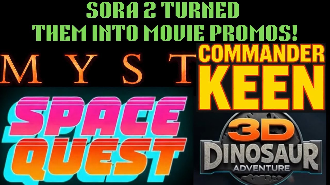 Classic PC Games Go Hollywood (Lemmings → Myst) - with some edits - YouTube