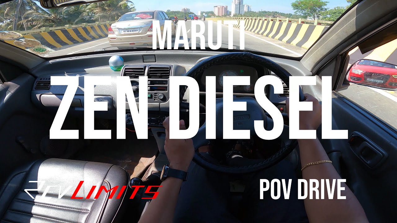 2005 MARUTI ZEN D DIESEL | (1.5L 58PS) | POV TEST Drive #14 | RevLimits ...