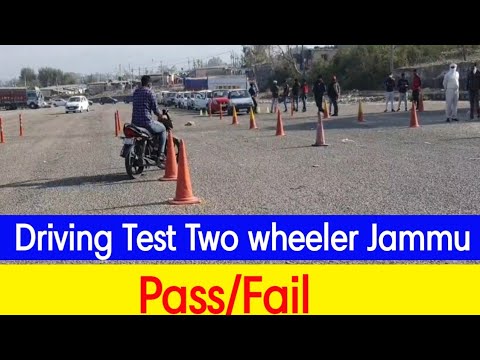 Driving License Test(Try) ︎Two wheeler Test ︎Jammu ︎Narwal ︎MCWG ︎LMV ...