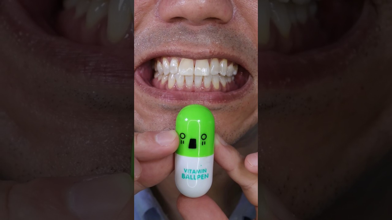 ASMR "Magic" Pill Toy transforms to a Pen! #asmr #shorts - YouTube