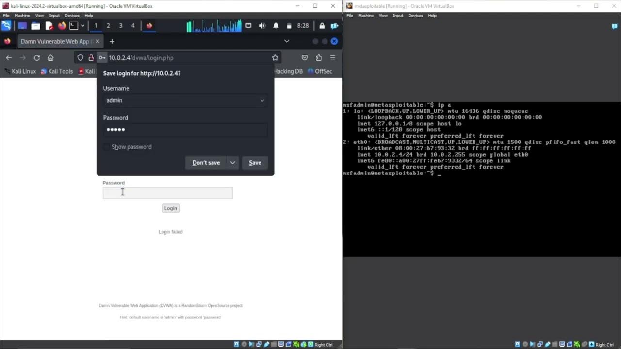 XSS ATTACK STIMULATION USING DVWA AND METASPLOIT - YouTube