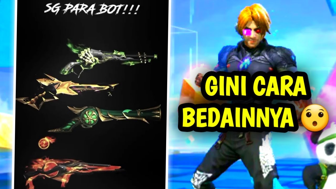 BEDANYA SKIN SG 2 JAGOAN DAN BOT 😱🥵 - YouTube