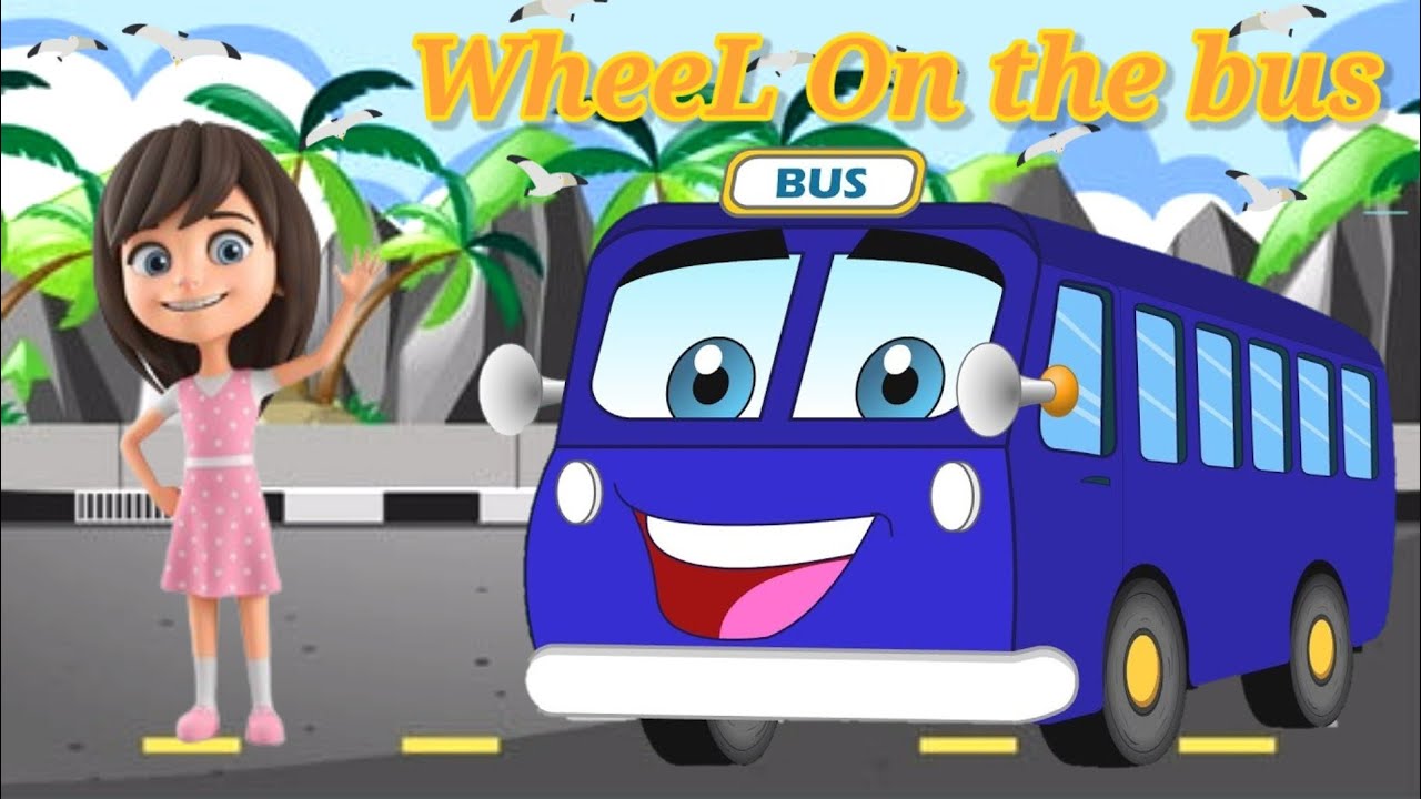 Wheels on the Bus + Nursery RHYMES and kid songs + 3D Animation | For ...