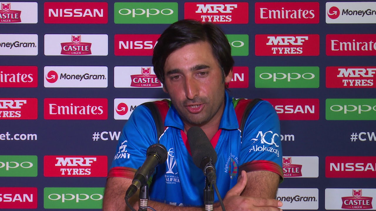 CWCQ: Afghanistan Asghar Stanikzai Post match press conference 25th ...