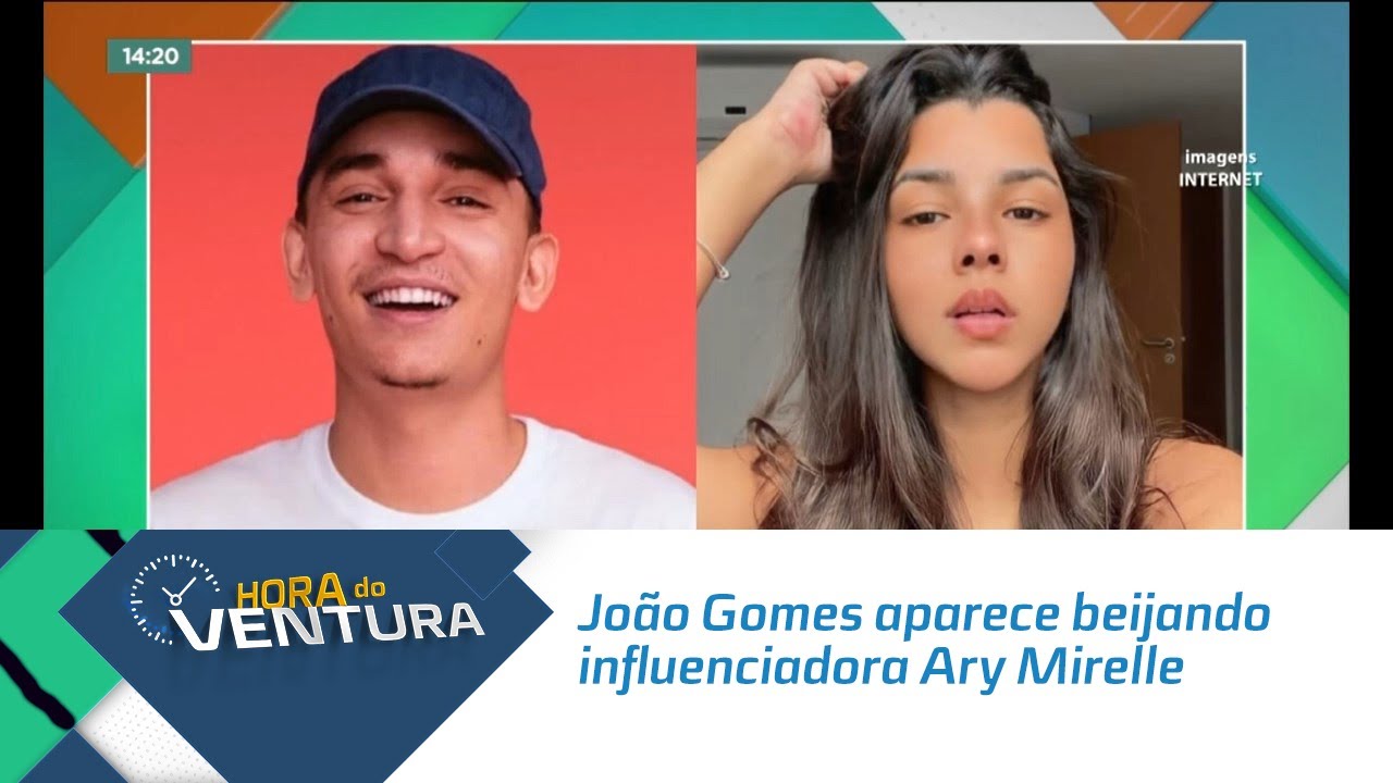 Joao Gomes Aparece Beijando Influenciadora Ary Mirelle Youtube