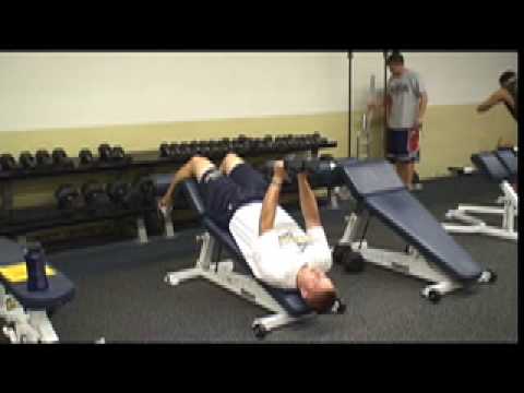 Decline Dumbbell Fly - YouTube