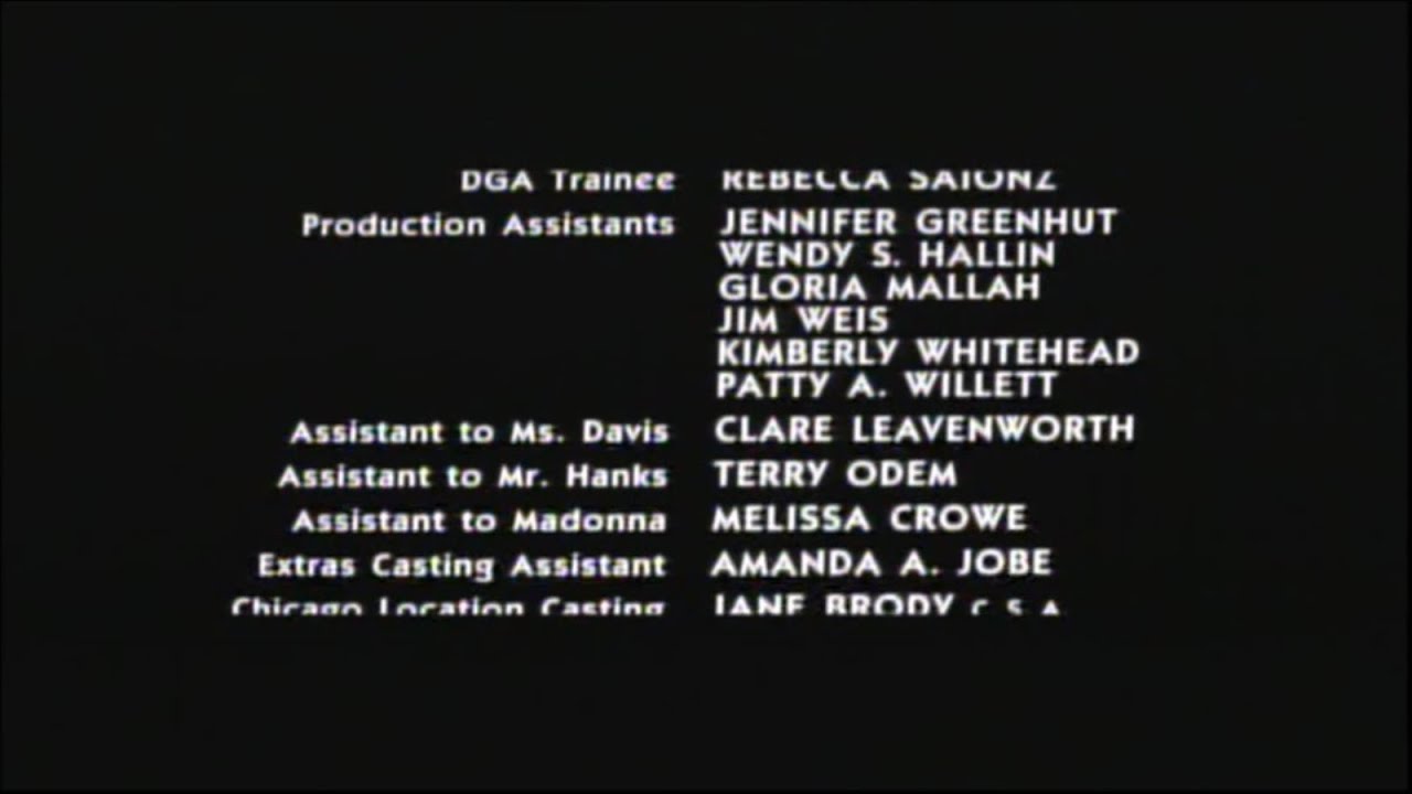 A League Of Their Own (1992) End Credits (Starz Encore Classic 2025 ...