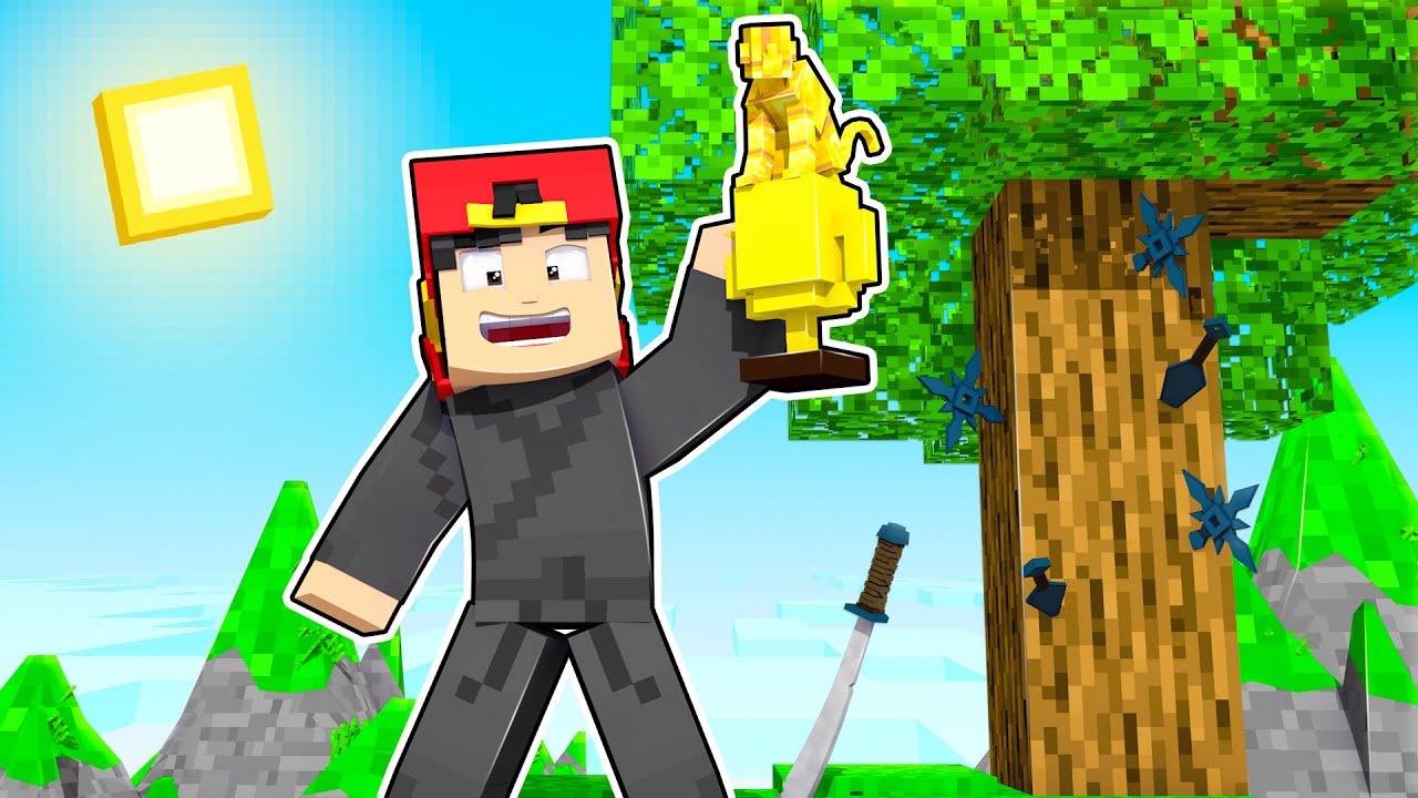 Becoming a NINJA CHAMPION in Minecraft... - YouTube