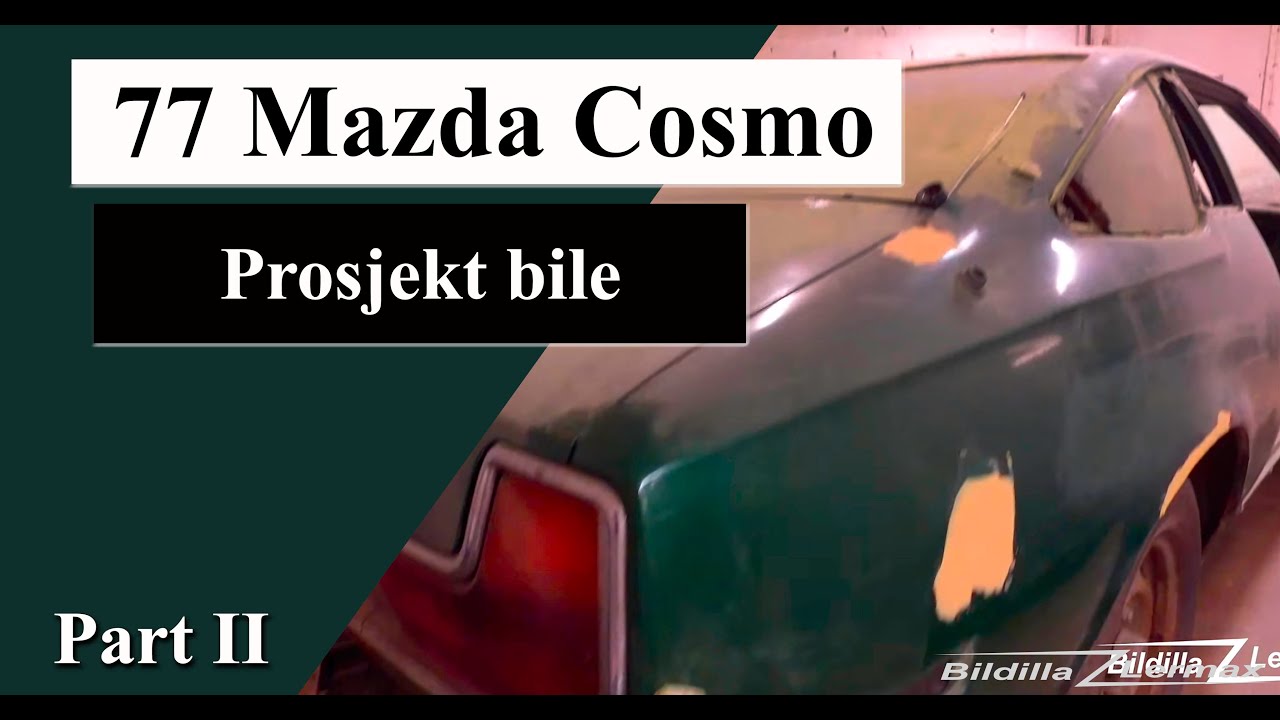 1977 Mazda Cosmo 121 part II - project car - Bildilla Magasin - YouTube
