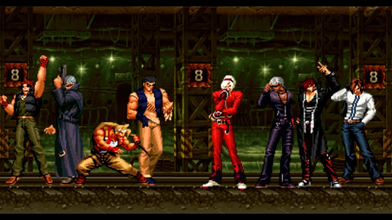 [KOF MUGEN] Metal Slug Team VS Kof Team - YouTube