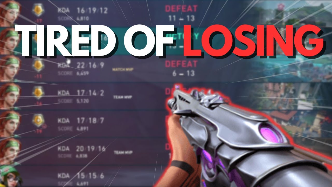 Breaking the Losing Curse in Valorant - YouTube