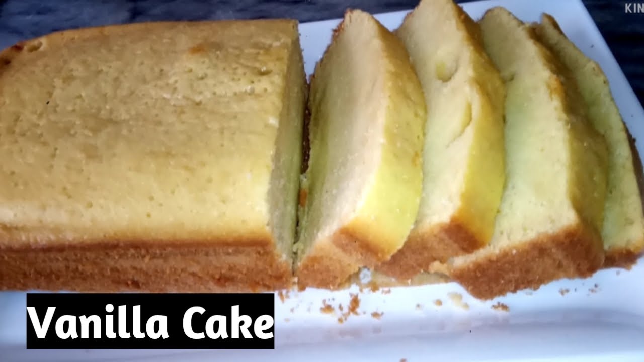 Plain Vanilla Cake Recipe Without Oven by Sana, s Cuisine - YouTube