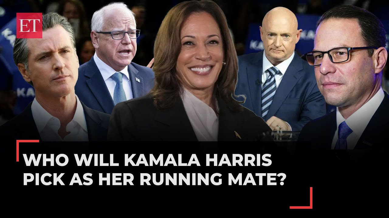 Who will Kamala Harris pick as her running mate? Here are the possible ...