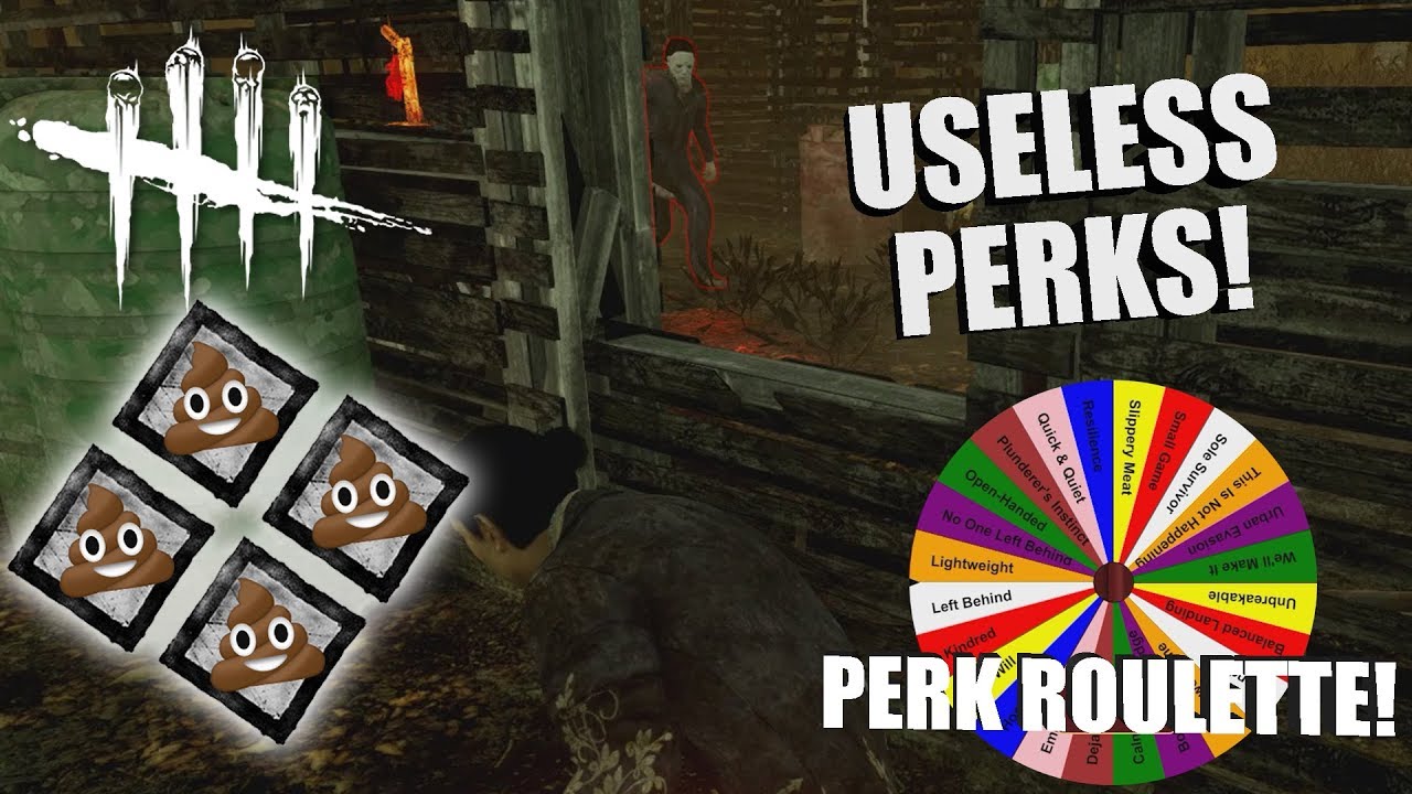 USELESS PERKS! | Dead By Daylight | PERK ROULETTE PT. 74 (HALLOWED ...