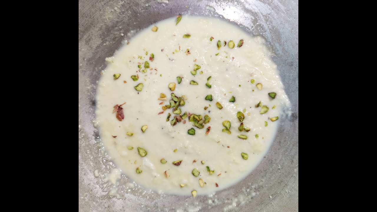 Special Rabdi Recipe. - YouTube