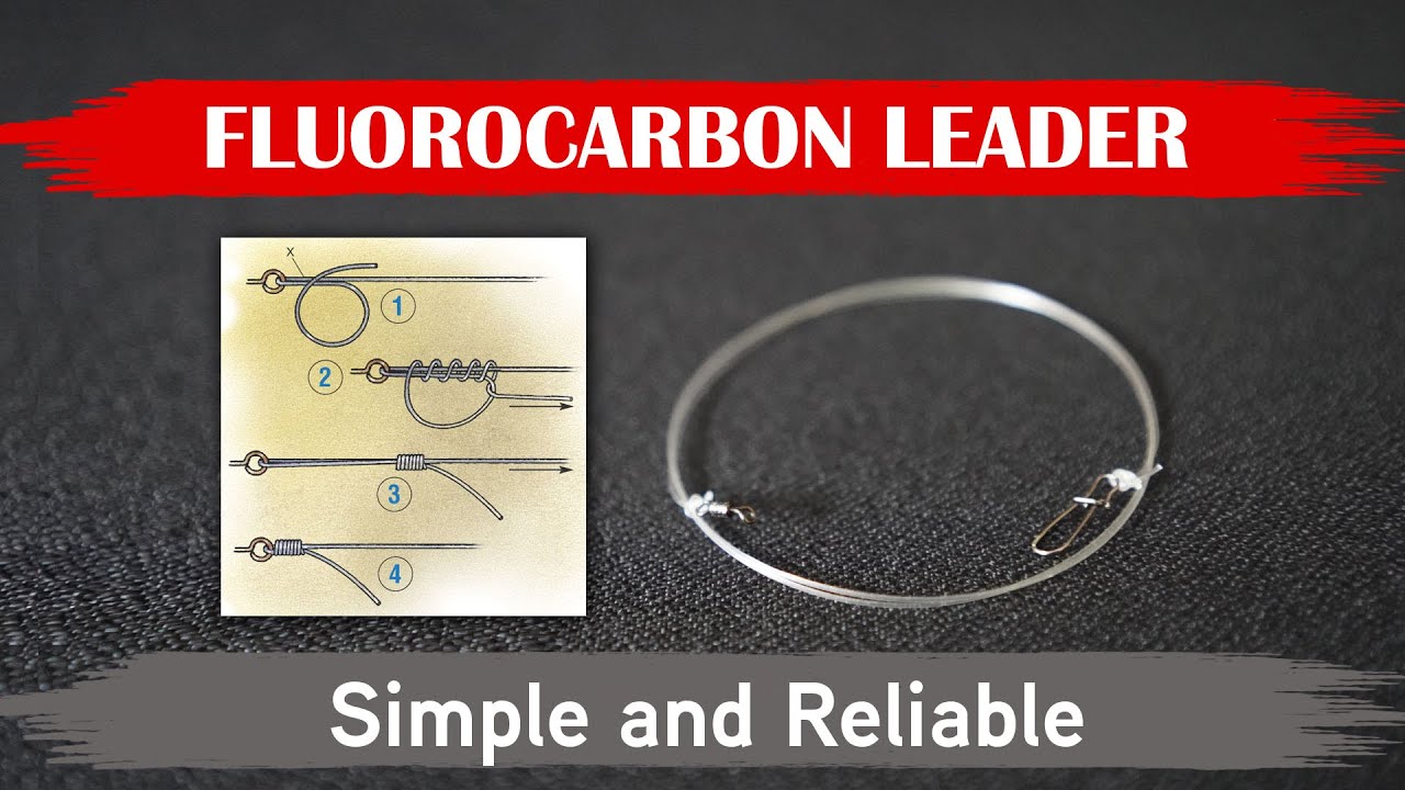 Fluorocarbon leader for pike. How to tie a simple and very reliable ...