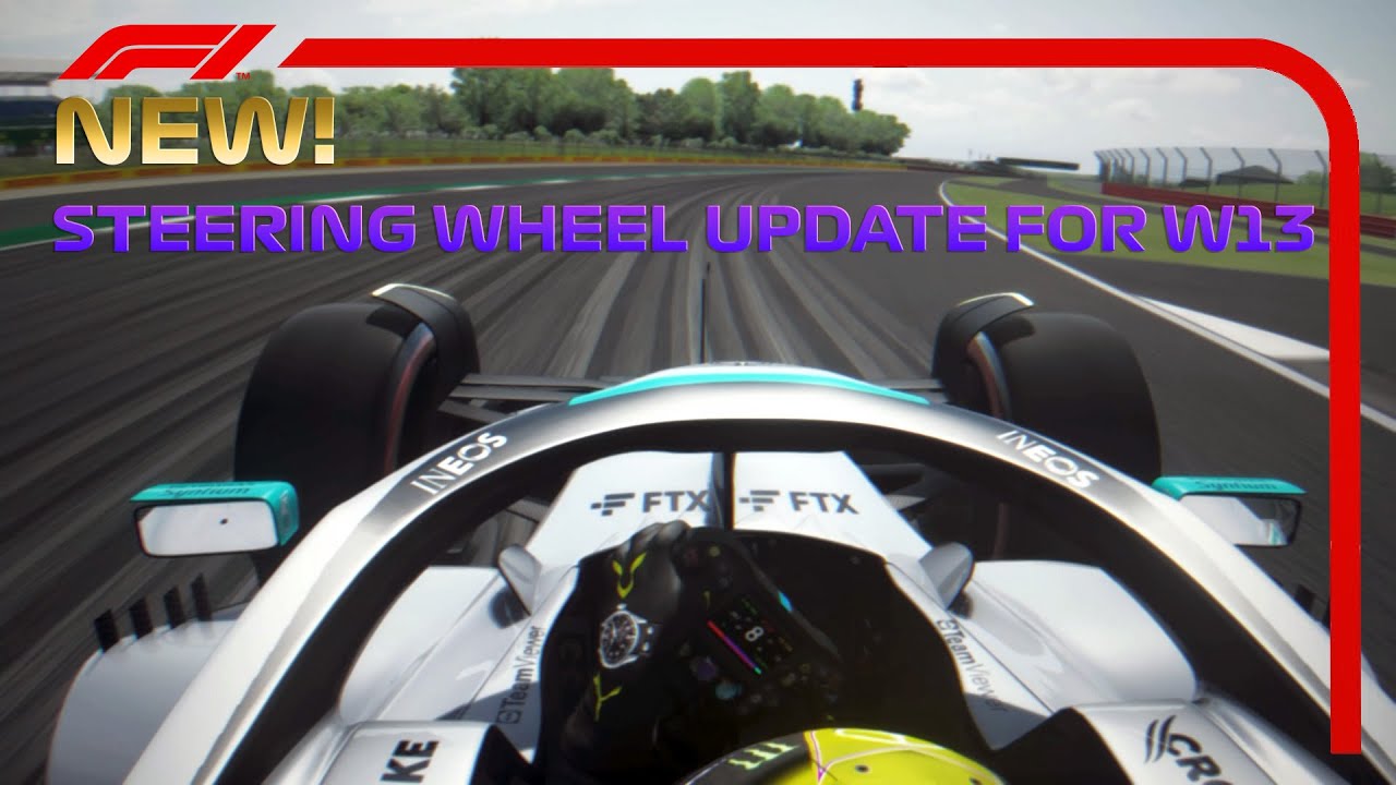 New Steering Wheel Update For W13 | Assetto Corsa - YouTube
