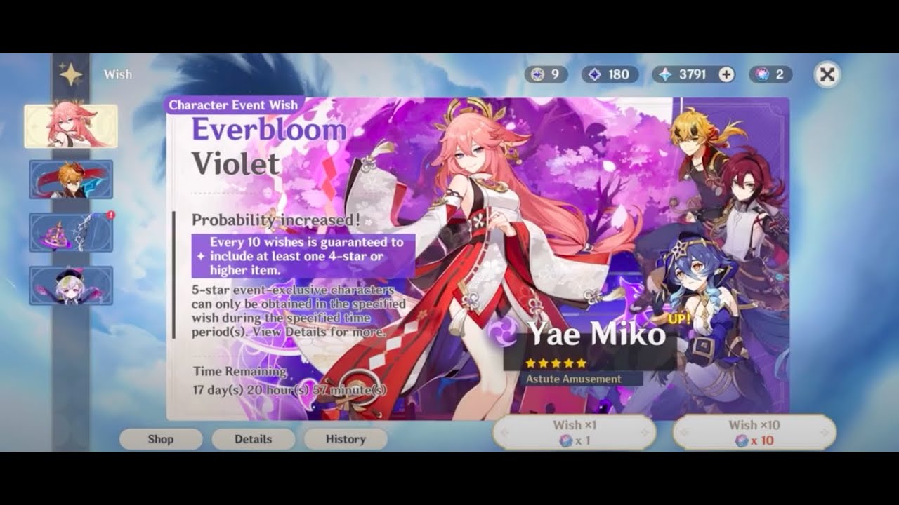 Pulling for Yae Miko and Layla Genshin Impact - YouTube