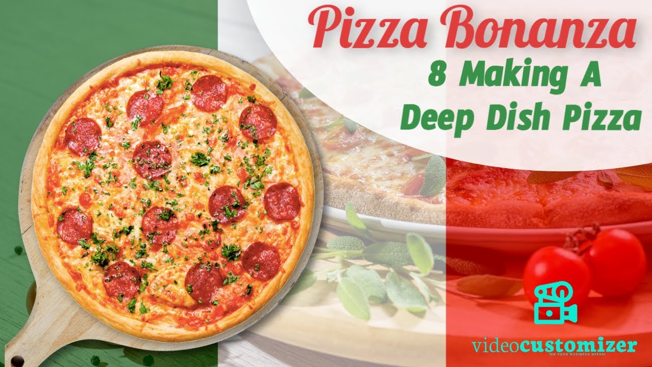#shorts Pizza Bonanza 8 Making A Deep Dish Pizza - YouTube