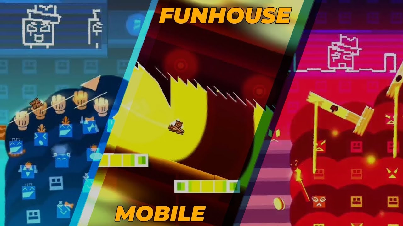 [EVENT LEVEL] FUNHOUSE by rafer | Geometry Dash Mobile - YouTube