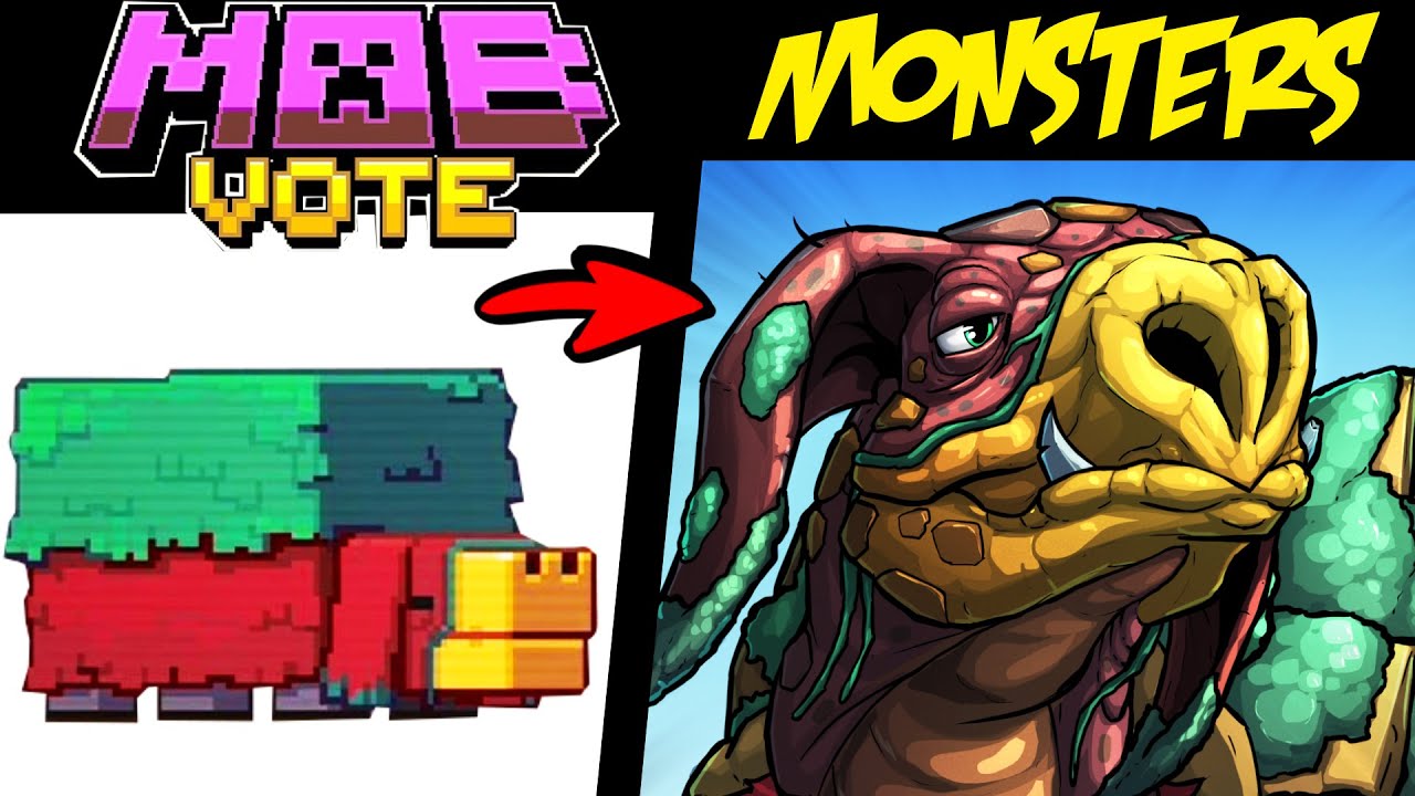 All Minecraft Animals And Monsters