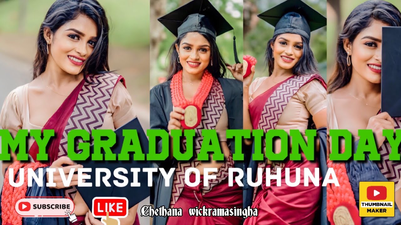 My graduation day ️. University of Ruhuna 30th convocation. - YouTube