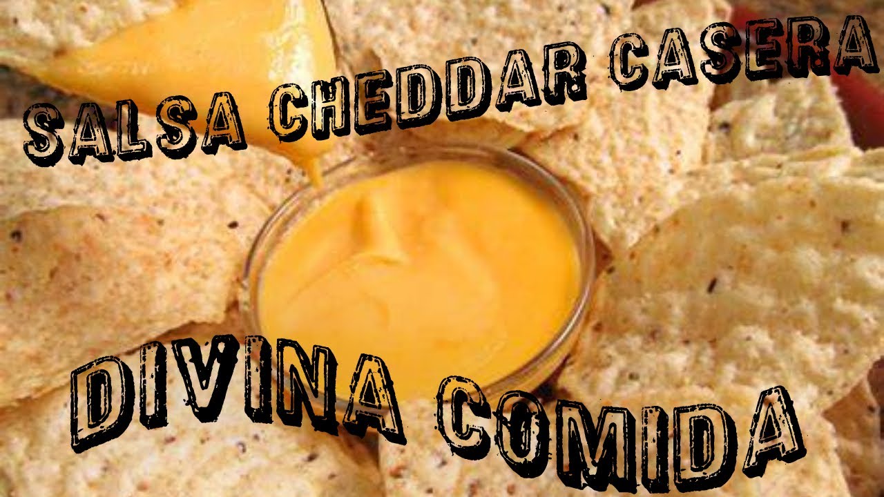 Salsa cheddar casera , fácil y rápida de hacer. - YouTube
