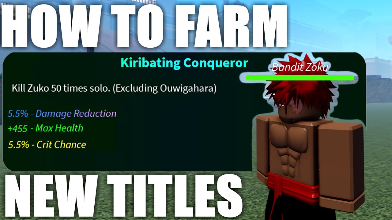 HOW TO FARM NEW BOSS TITLES IN PROJECT SLAYERS - YouTube