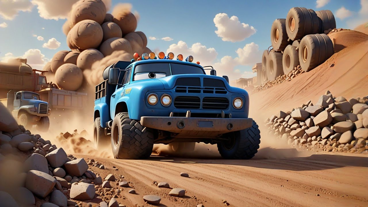 Vroom Vroom Construction Truck | Fun Kids Song | Toddler Learning and ...