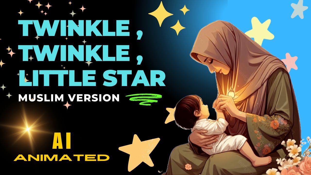 Islamic Songs for Kids ⭐⭐ Twinkle Twinkle Little Star lullaby 🌛 # ...