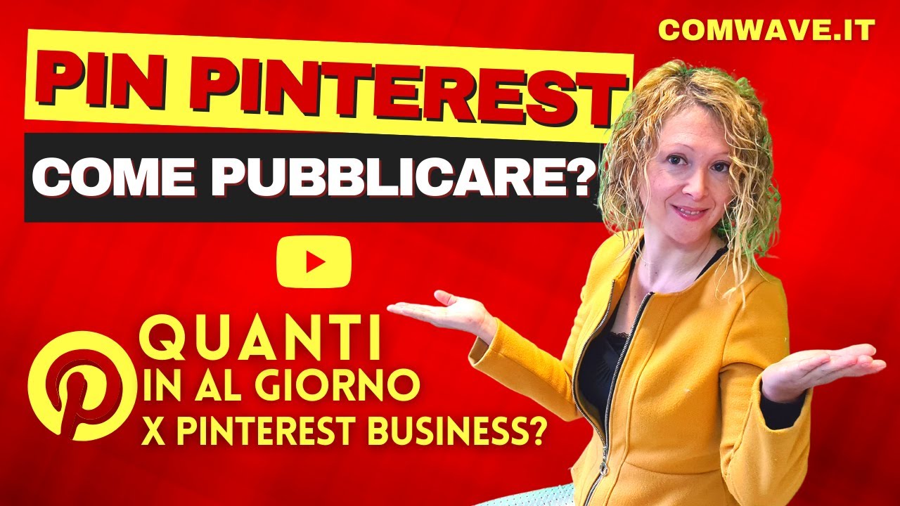 Come creare un pin su PINTEREST? Come programmare PIN? Quanti PIN al ...