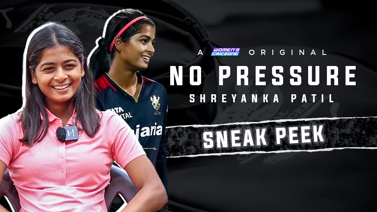 No Pressure: Shreyanka Patil | Sneak Peek | A Women's CricZone Original | RCB - YouTube