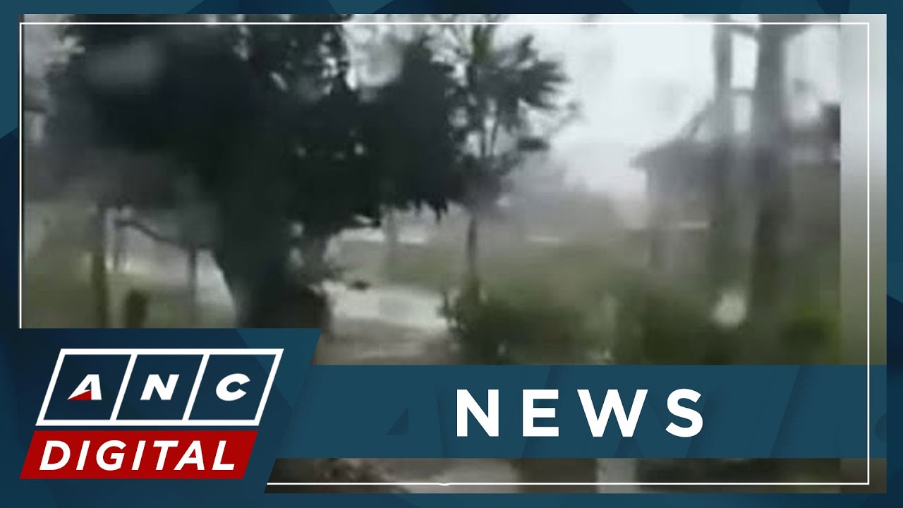 'Marce' makes landfall over Santa Ana, Cagayan | ANC - YouTube