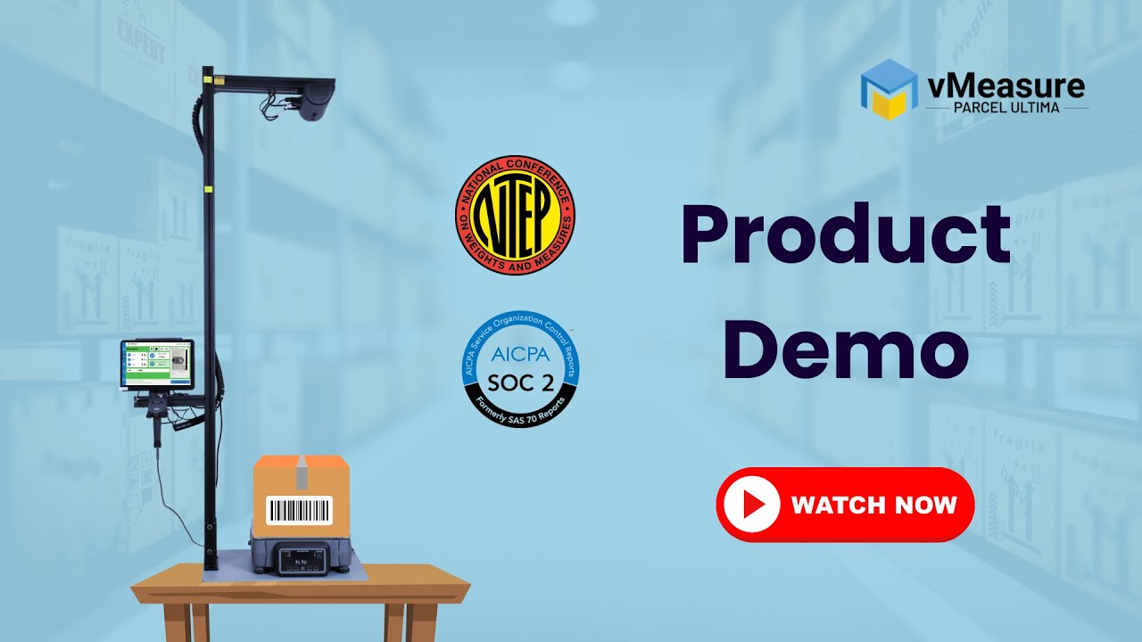 DWS System - The Ease of Dimensioning | vMeasure Product Demo - YouTube