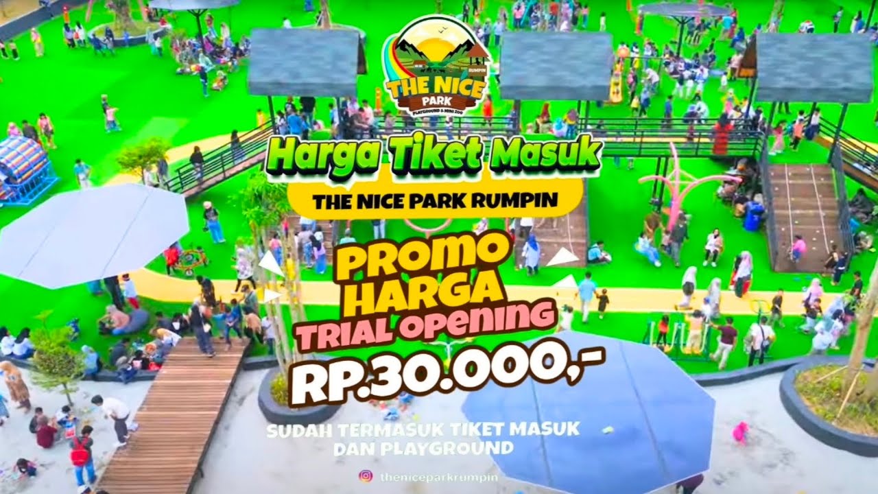 THE NICE PARK RUMPIN BOGOR, WISATA TERBARU (VIRAL 2024) COCOK UNTUK ...