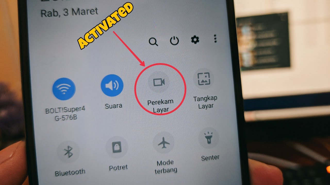 Cara Rekam Layar di Samsung A12 dan Samsung Lainnya - YouTube