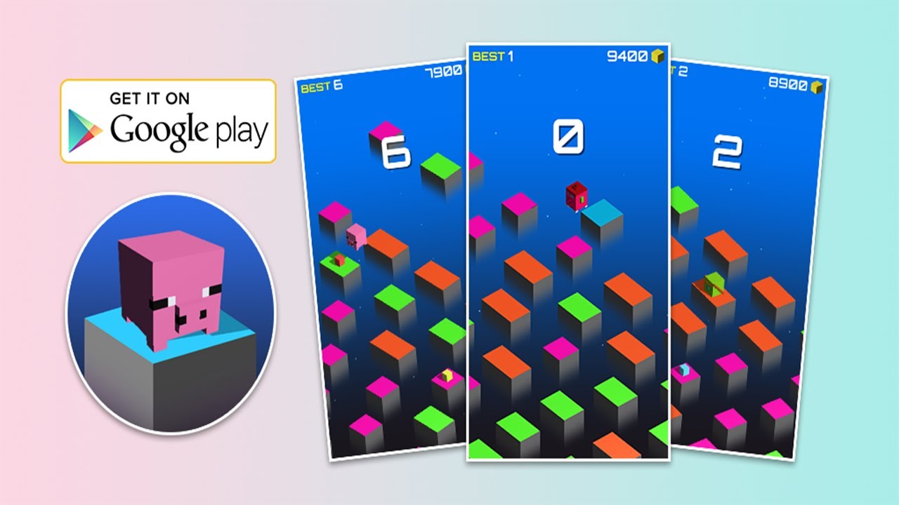 Jumping Cube Galaxy - Game Casual Android Free Download - YouTube