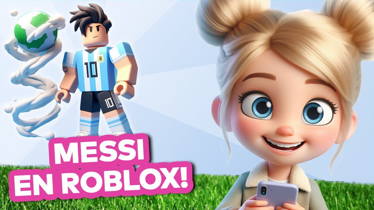 Encontré a Leo Messi en Roblox - Las aventuras de BRITNEY - YouTube