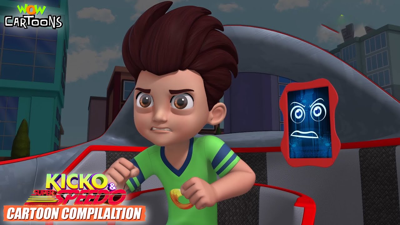 Kicko Ko Aaya Gussa? | Kicko Cartoon Compilation | 38 | Kicko & Super ...