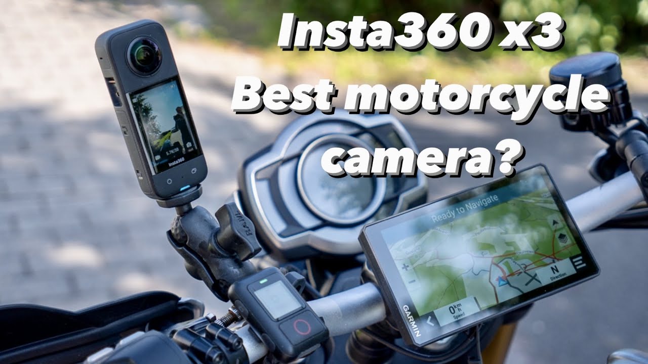 Is the Insta360 x3 the best camera for motorcycle? - YouTube