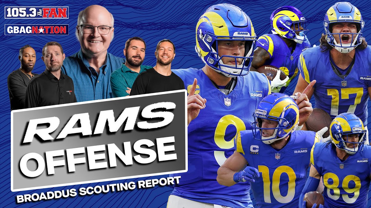 Broaddus Scouts The Los Angeles Rams' Offense | GBag Nation - YouTube