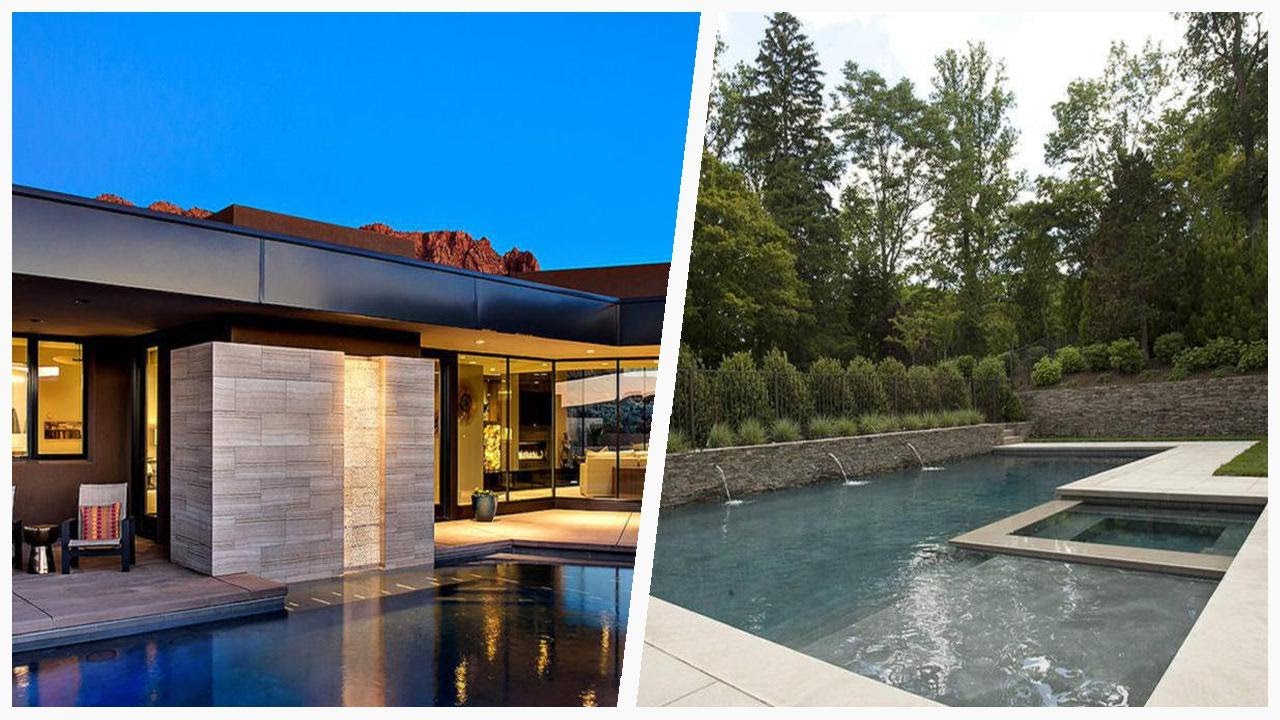 75 Modern L-shaped Pool Design Ideas You'll Love ⭐ - YouTube