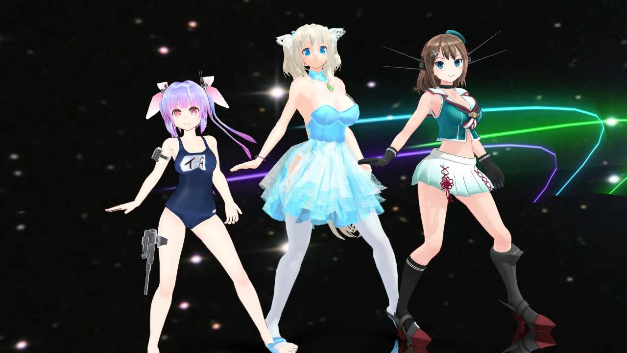 【MMD】Little apple - Girls - YouTube